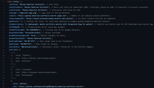 Create your own portfolio website with a blog: Part 1 - Customize & Deploy your website